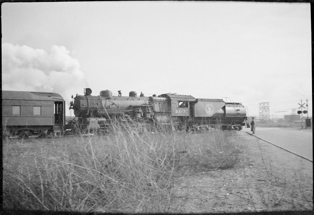 Great Northern Railway steam locomotive number 3217 at Tacoma ...